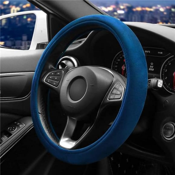 Other | Soft Velvet Steering Wheel Cover Universal Steering Wheei15 ...